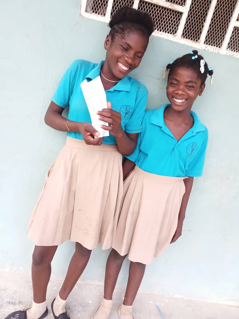 Two new scholars – Grace and St James' mission to Haiti